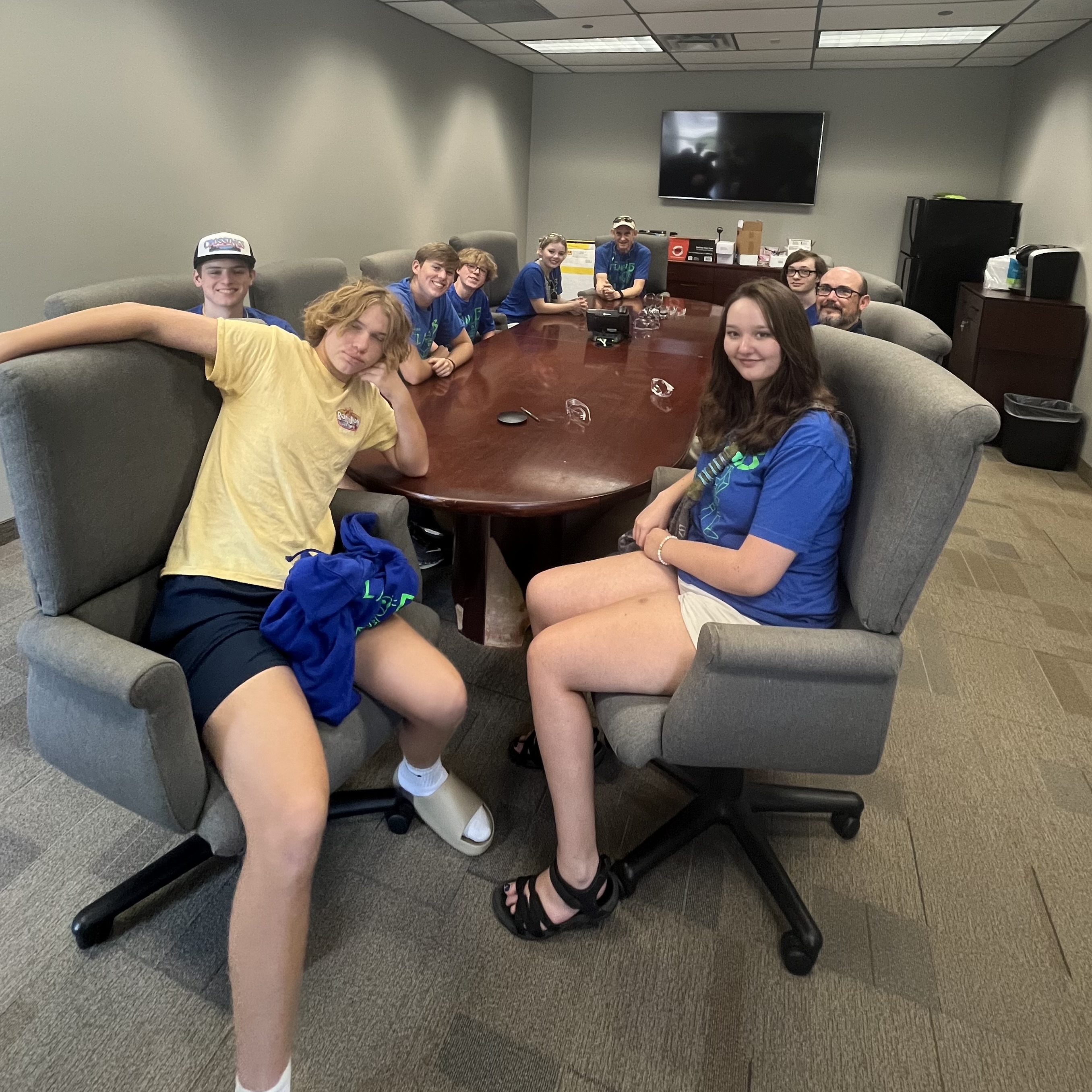 Glen Raven Mills Tour | Plan B Robotics 5309