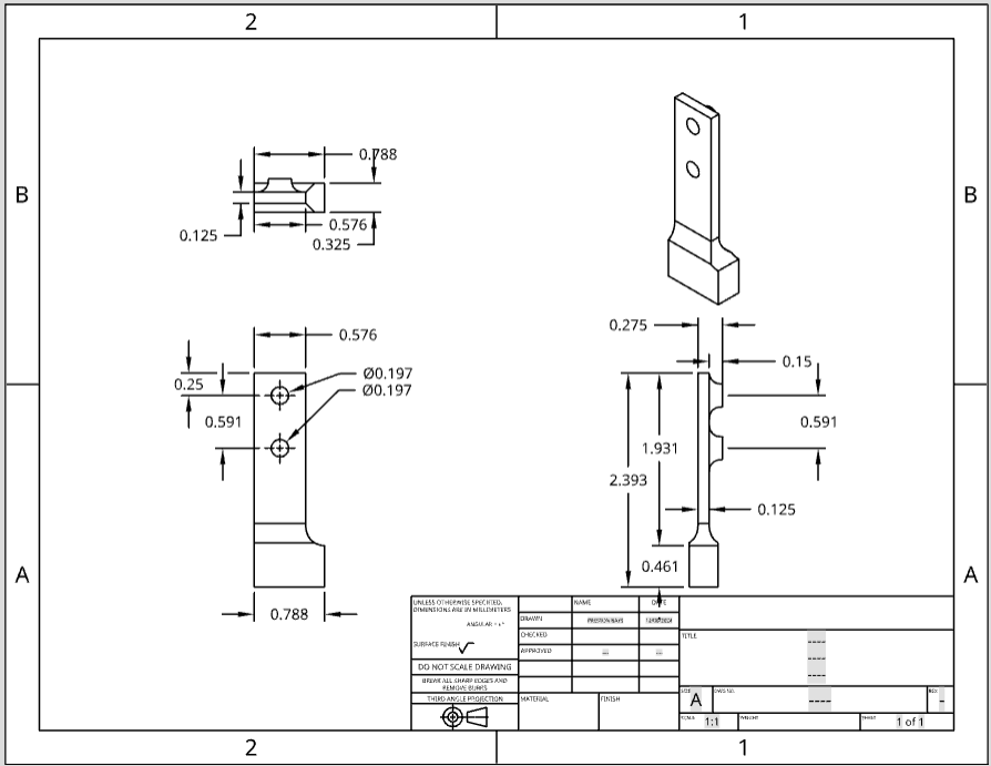 Touch Sensor Piece | Plan B Robotics 5309